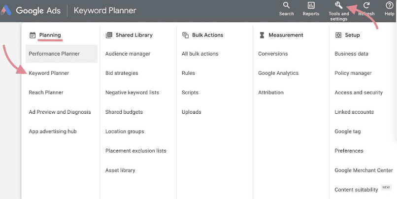 How to Use Google Ads Keyword Planner to Find the Right Keywords ...
