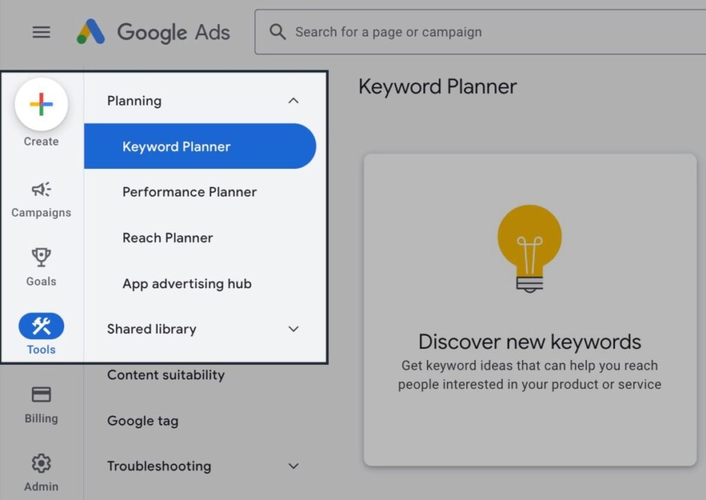 How to Use Google Ads Keyword Planner to Find the Right Keywords ...