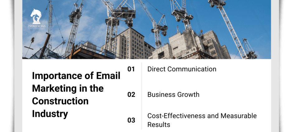 Email Marketing Best Practices for Construction Companies - 2Stallions