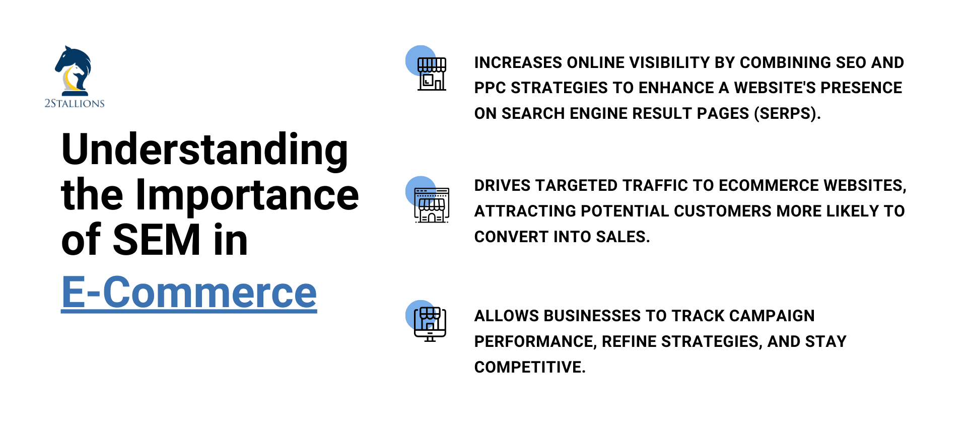 Maximising Your Reach: SEM Strategies for Ecommerce Growth - 2Stallions